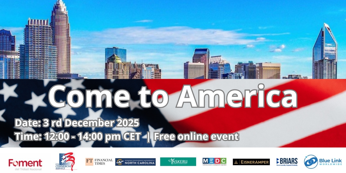 COME TO AMERICA – A Masterclass – Foment del Treball